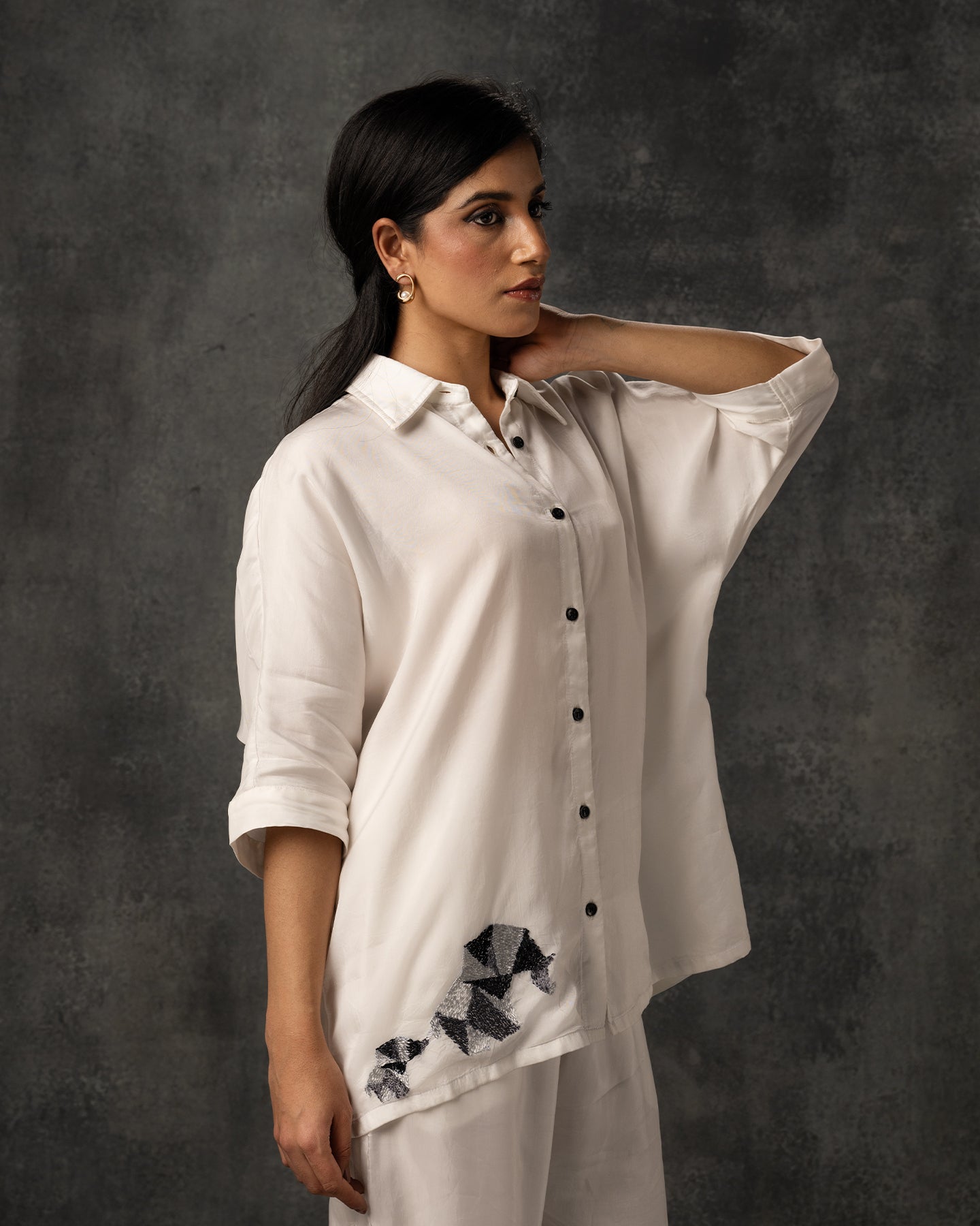 Pure Summer friendly soft Silk Hand Work Phulkari Coord Set - Signatur – Phulkari Forever